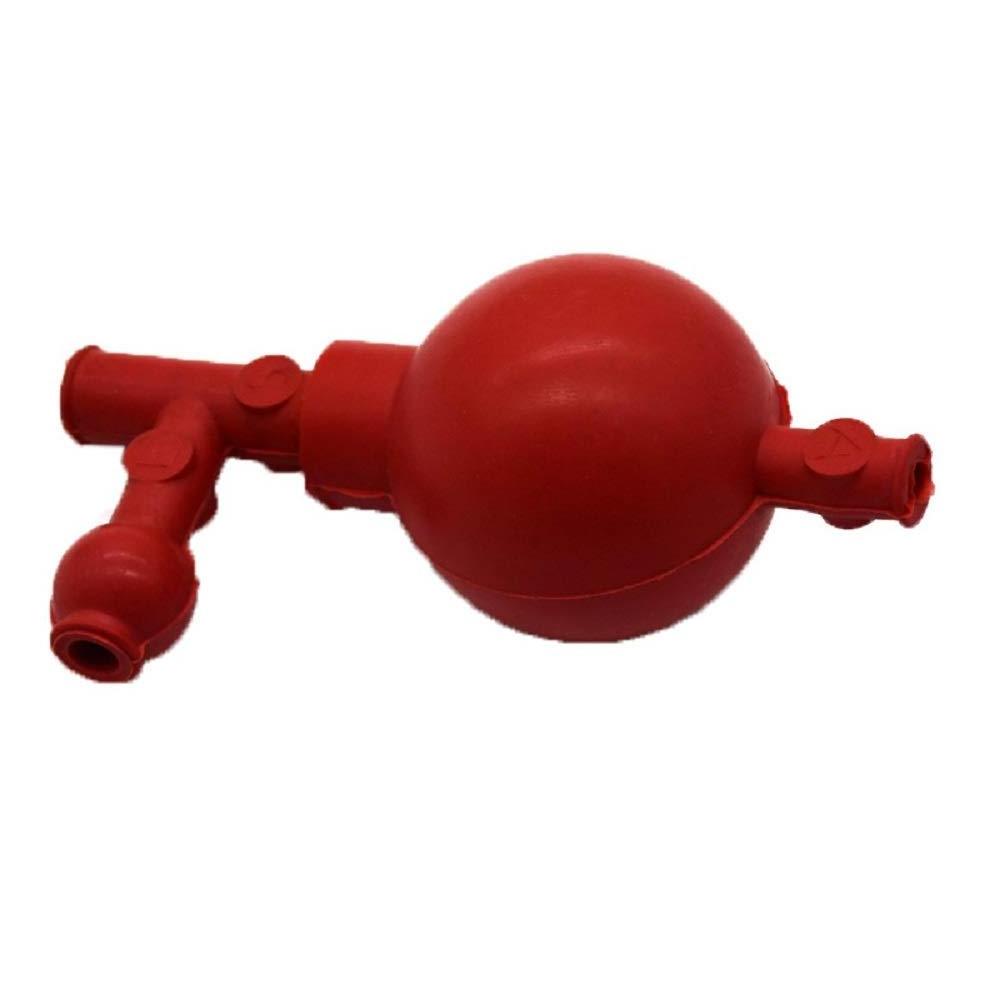 HAIJU LAB Chemical Resistant Rubber Filler With 3 Valves For Suction ...