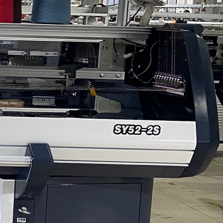 wonderful Weft Knitting Machine For Sweater with 52inch double system ...