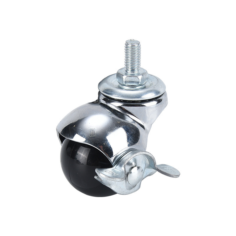 HM2109 2 inch earth flat universal wheel ball wheel furniture casters ...