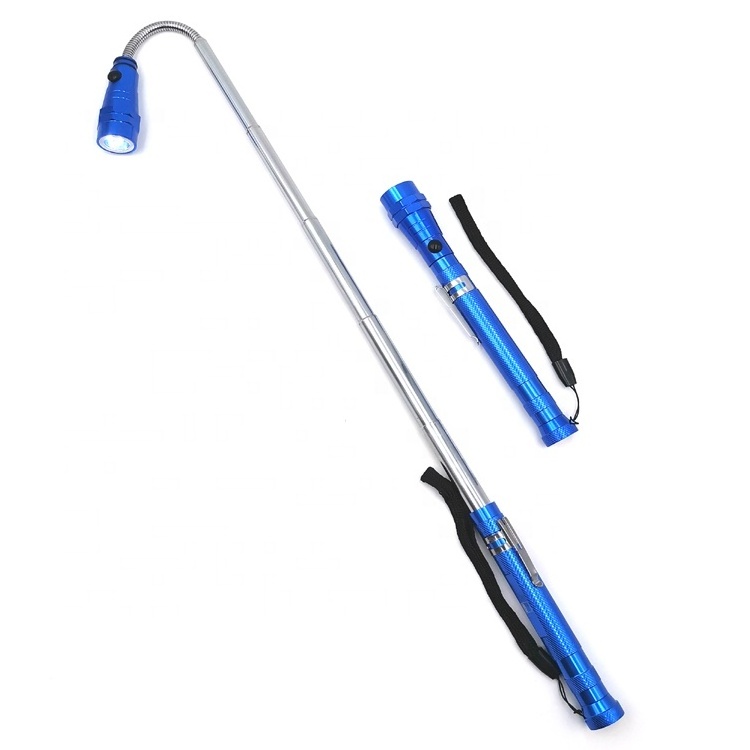 Strong Magnetic Pick Up Tool Lamp Light Flexible Magnet Flashlight 360 ...