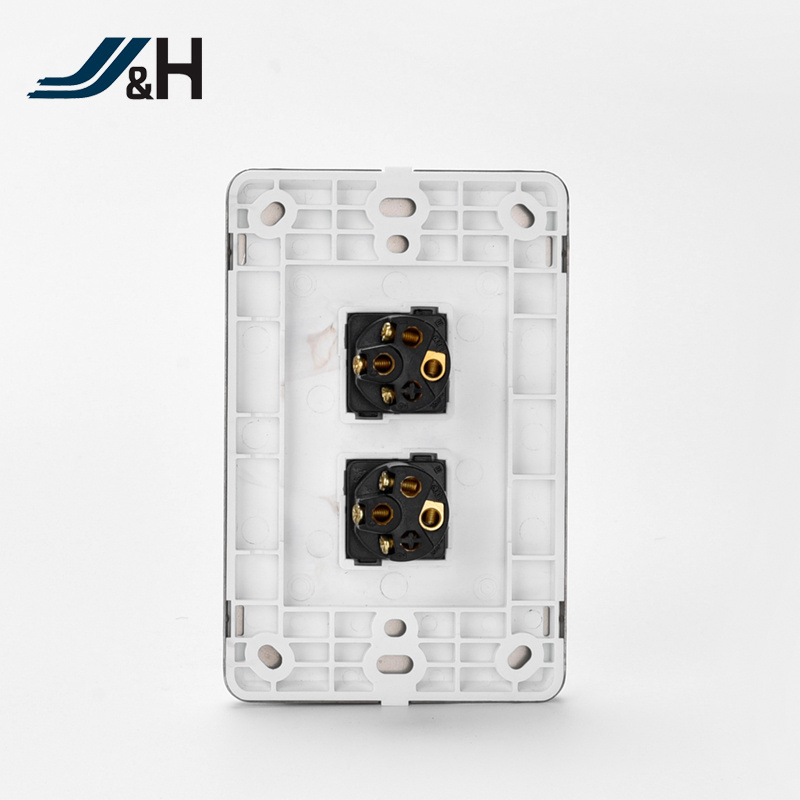 Australian Standard Vertical slimline style 2 gang 2 way wall switch ...