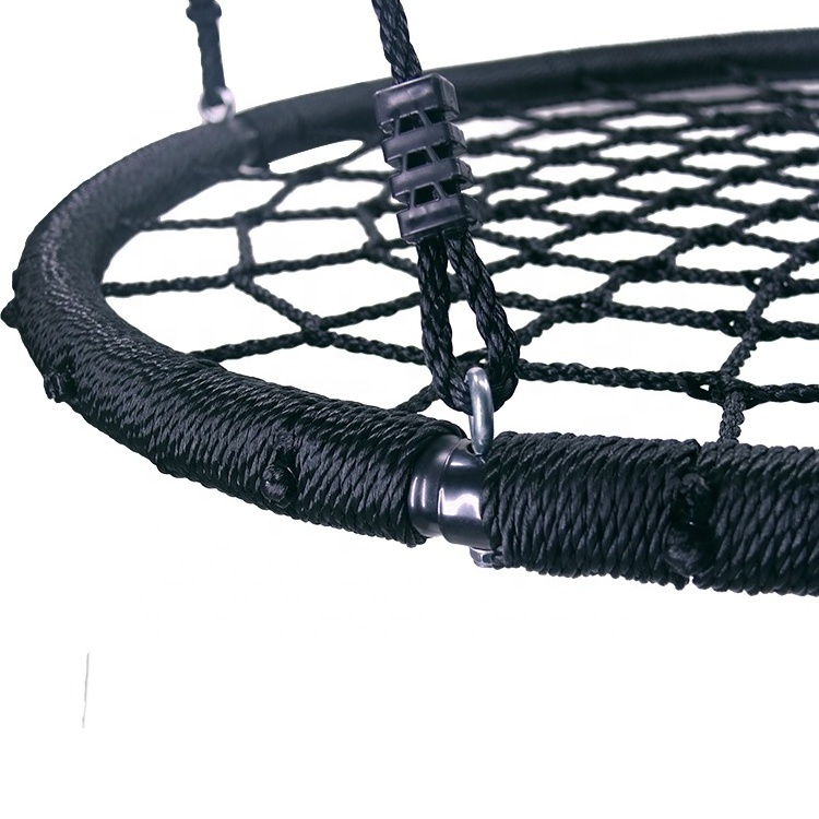 Outdoor Tree Swing Bird Nest Swing with Rope Spider Web Swing for Kid ...