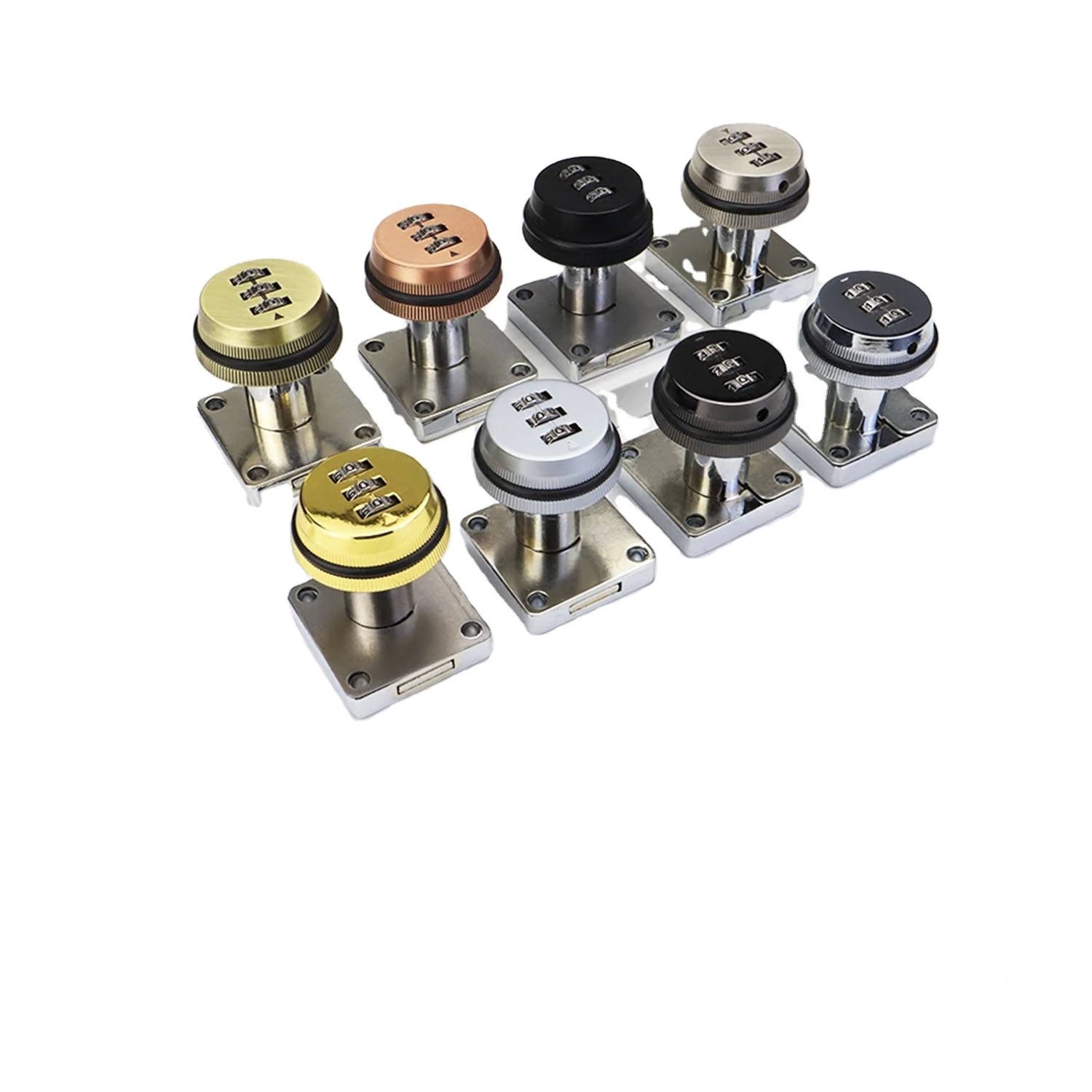 resettable mailbox code digital mechanical combination cam lock with 3 ...