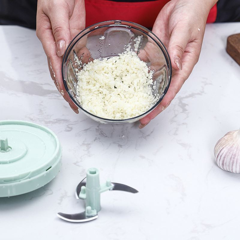 Mini Manual Vegetable Fruit Garlic Blender, Kitchen Accessories Gingers ...