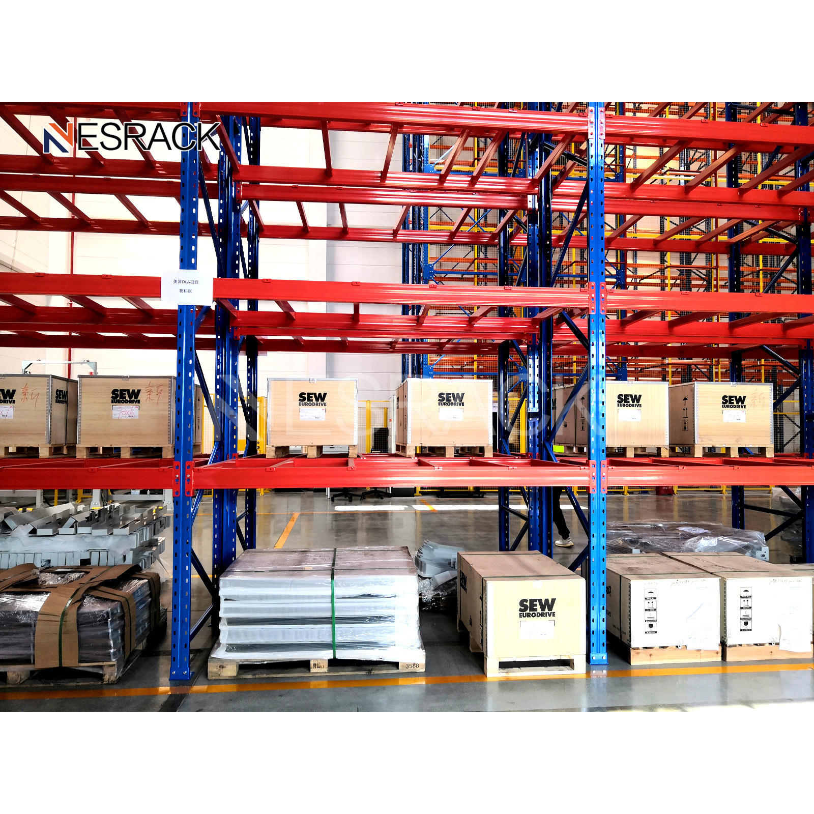goods pallet storage rack industrial racks steel shelving warehouse ...