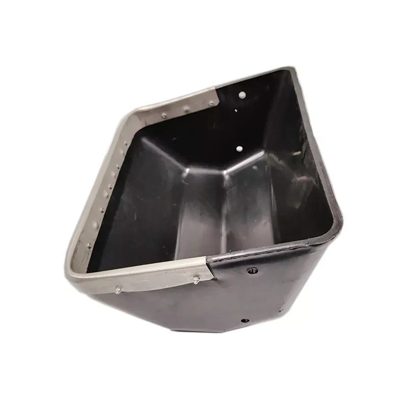 Plastic Sow Feeding Trough Stainless Steel Edge Pig Plastic Feeder 380 ...