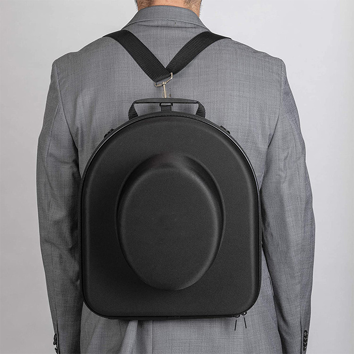 Custom Hat Boxes Travel Fedora Case Nxcaps Universal Size Hat Bag ...