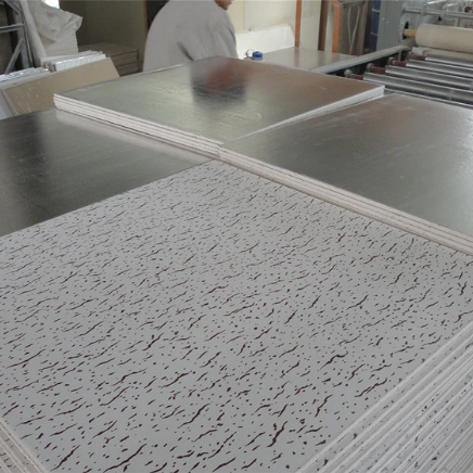 238 Suspended PVC Laminated 60x60 Vinyl gypsum ceiling tiles ...