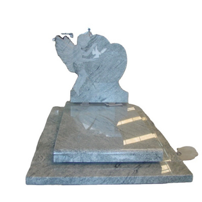 Eagle Angel Headstones Custom Made Carved Black Granite Monument Eagle