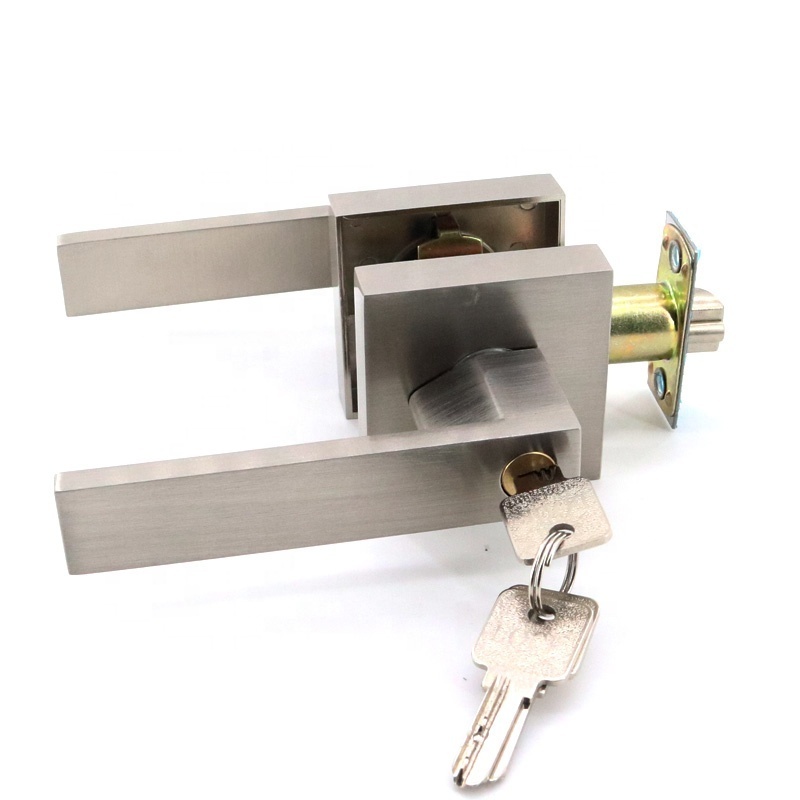 ULW Pull Handle Gold Color Luxury Door Lock Entry Door Lock Set Patio ...