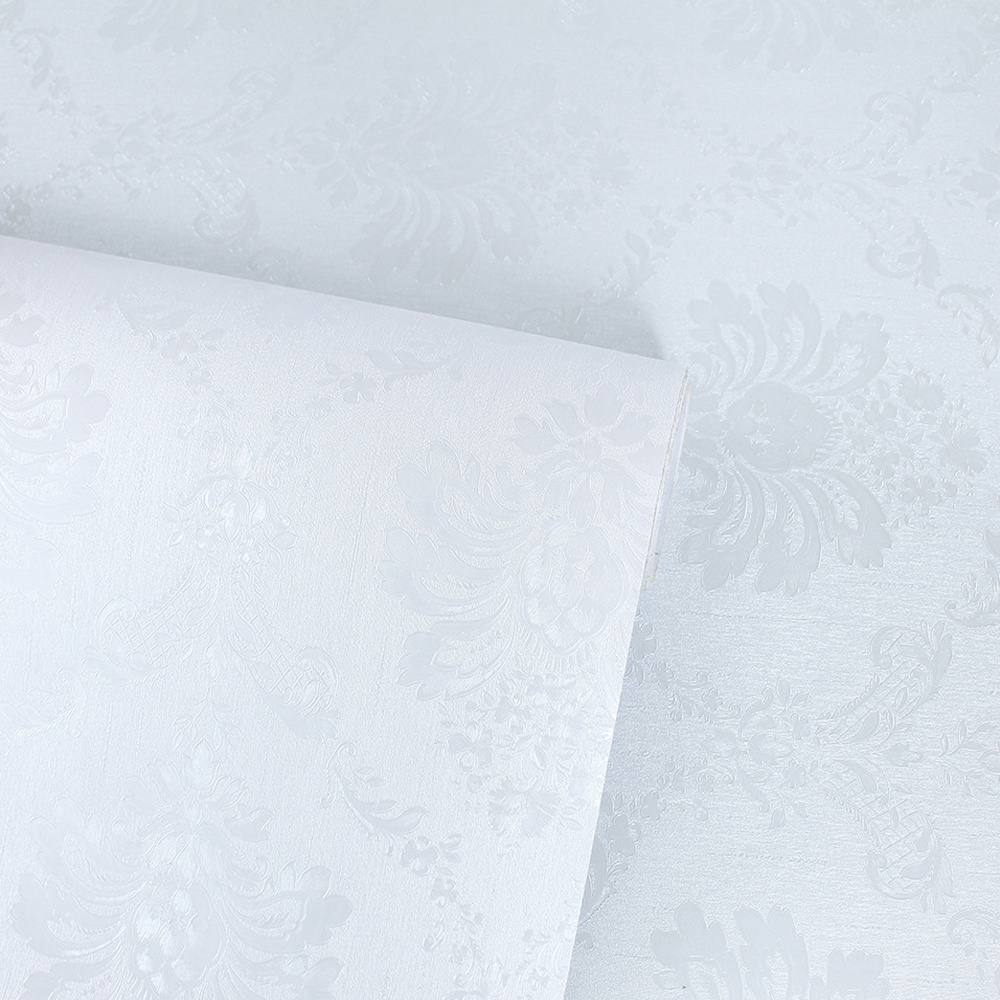 European Classical Style Ceiling Wallpaper Pvc Self-Adhesive Floral ...