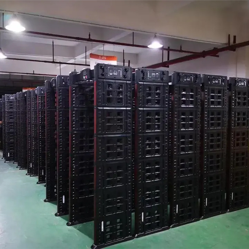 Auto setting Arched shape security inspection metal detectors portable ...