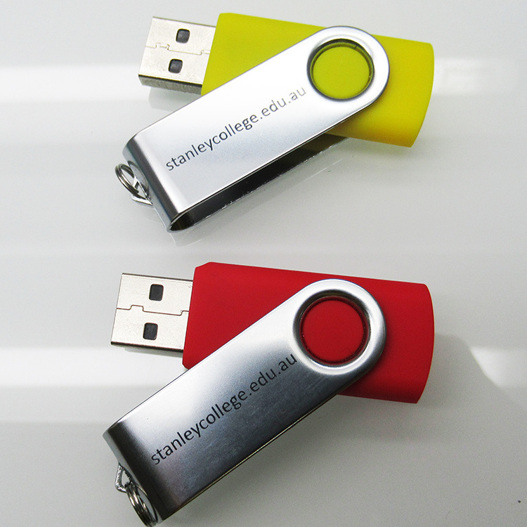 Cheapest 4gb 8gb USB 2.0 swivel usb flash drive 16gb 32gb 64gb stick ...