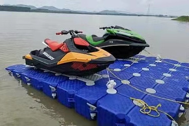 Modular Floating Dock Cube Floating Pontoon Walkway Bridge Swimming ...