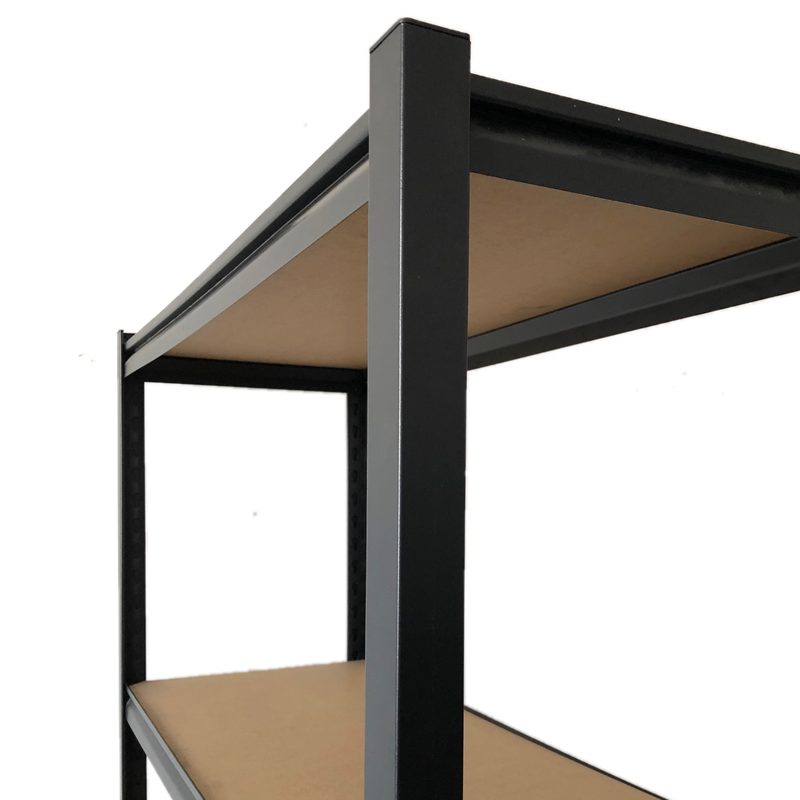 US Market Heavy Duty 5 Tier Boltless Metal Diy Rivet Storage Shelves ...