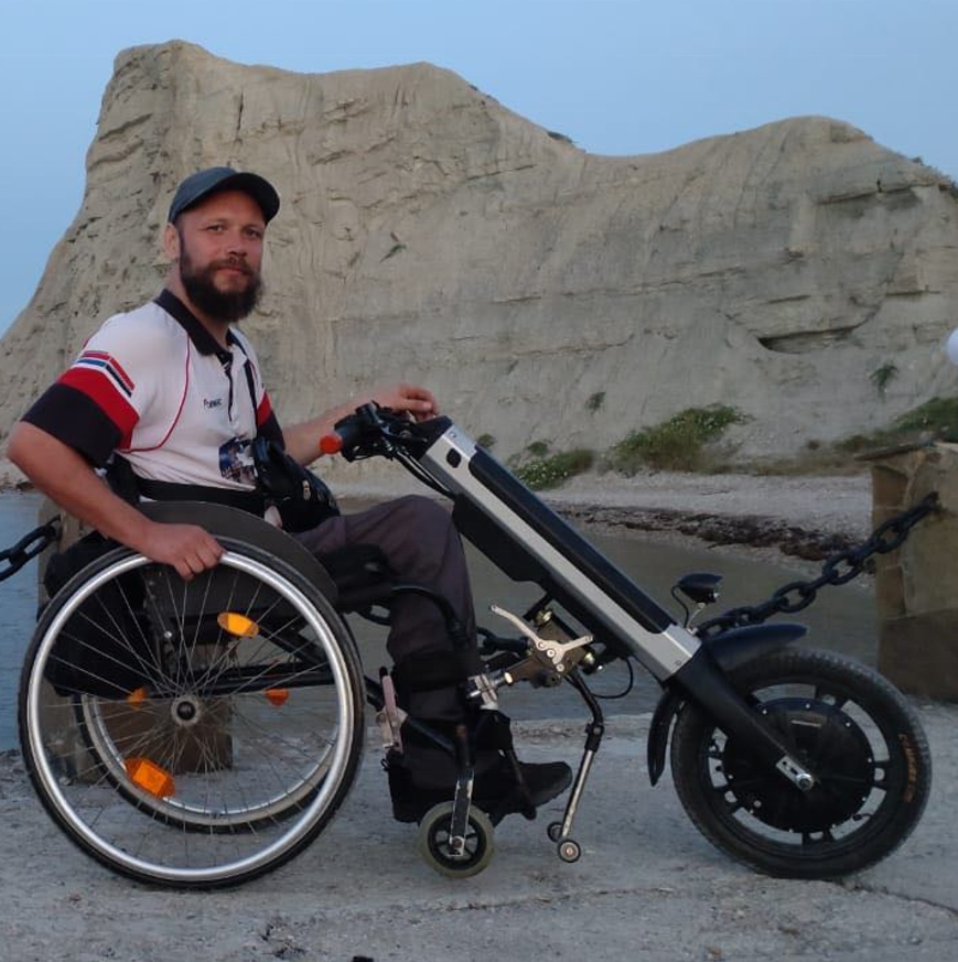 Electric Wheelchair Attachment Conversion Kit Off Road Smart Drive ...