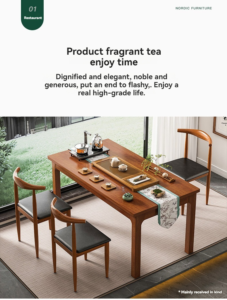 Chinese tea table with chairs store