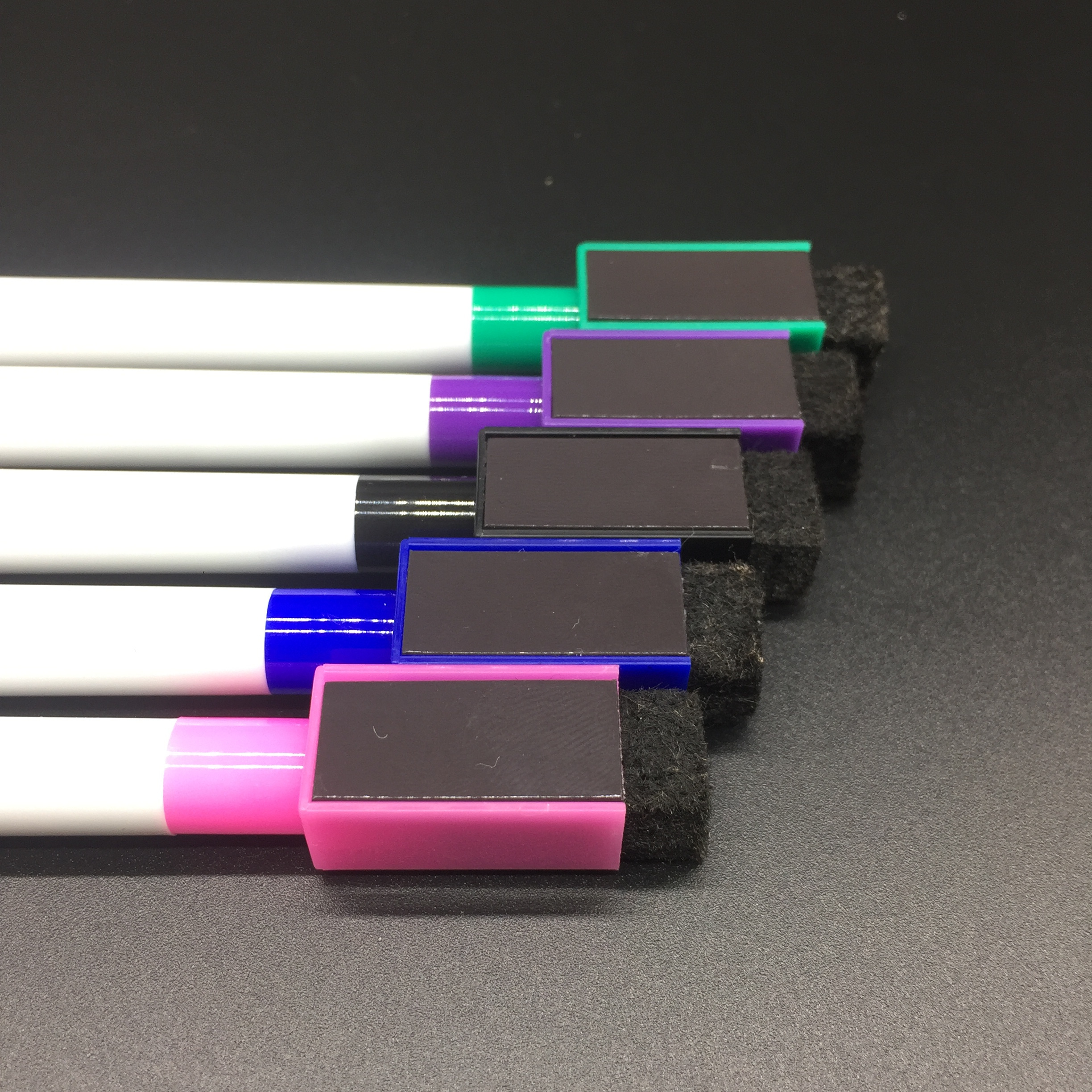 Magnetic color dry erase markers whiteboard erase marker with erasers ...
