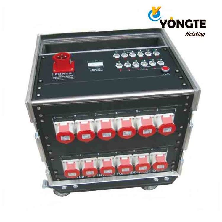 Stage Electric Chain Hoist Loading 500-2000kg Black Chian Block ...