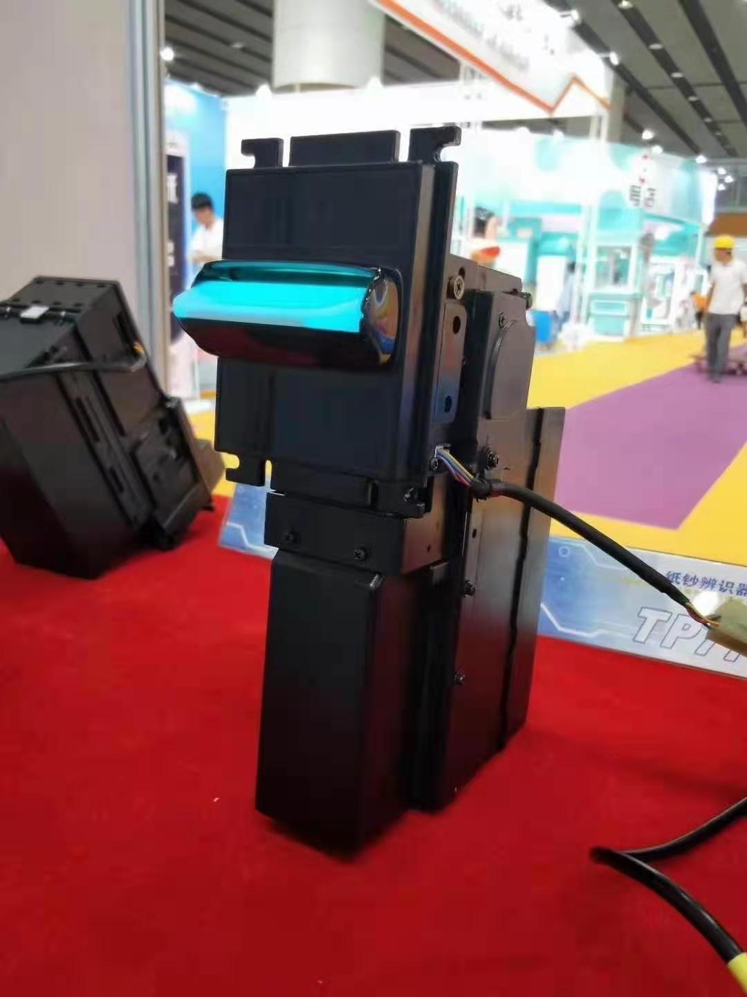 ICT Cash Bill acceptor for vending machine, TOP banknote acceptors with stacker for coin ...