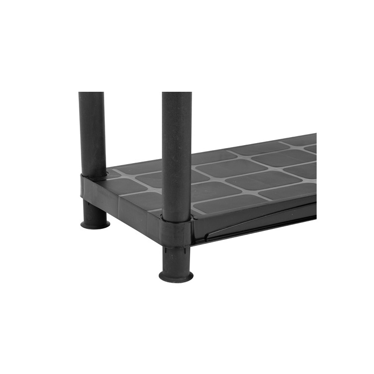 24WX12DX72H Inch 5 Tier plastic storage rack shelf | Bestsuppliers.com