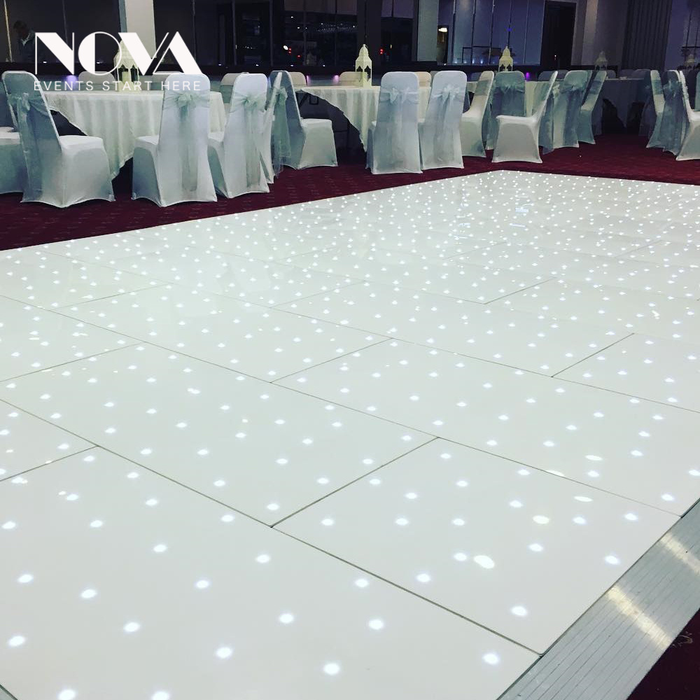 DJ Disco DMX Stage Lighted interactive led dance tile for night dance ...