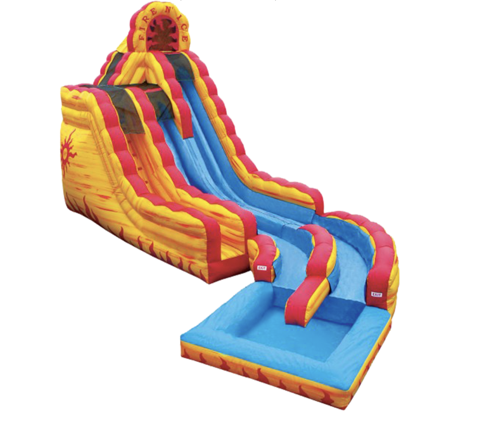 PVC tarpaulin mega inflatable water slide adult large slide giant ...