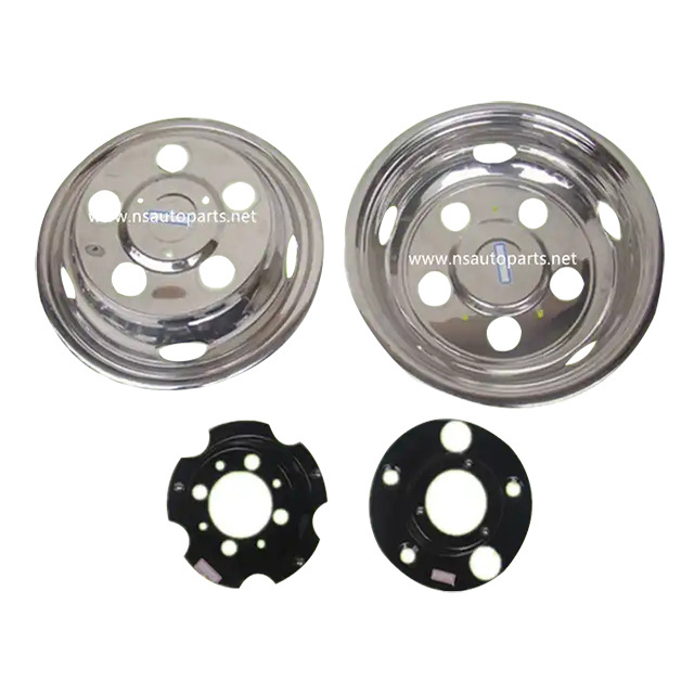 High Quality COASTER Bus Truck Car Defender Wheel Cover Stainless Steel ...
