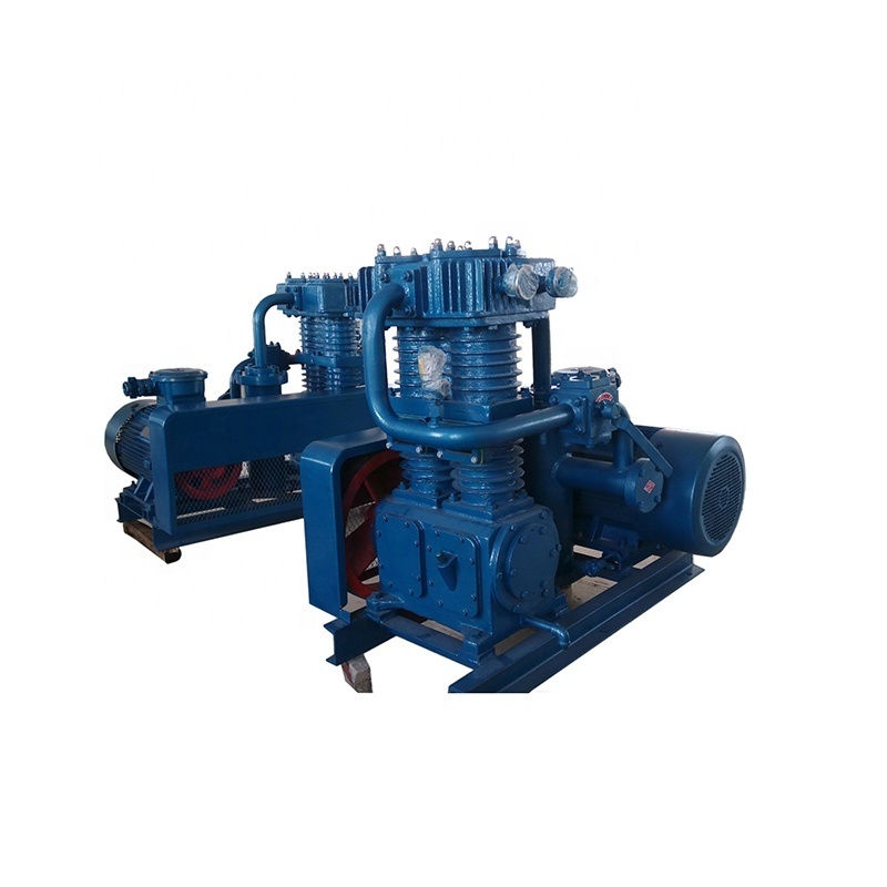 11KW Acetylene Piston Type Air Compressor Inlet 3MPa Discharge 5MPa ...