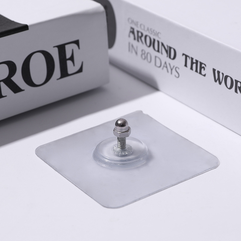 Strong Adhesive Seamless Sticky Wall Hook Nail Mounting Rack Screw Rod ...