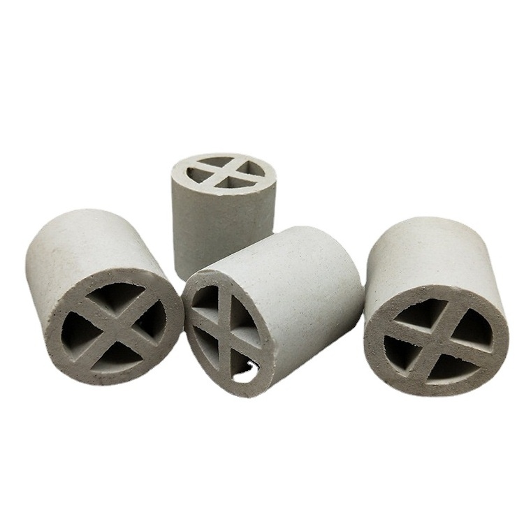 Ceramic Cross Partition Ring Porcelain for distillation column ...
