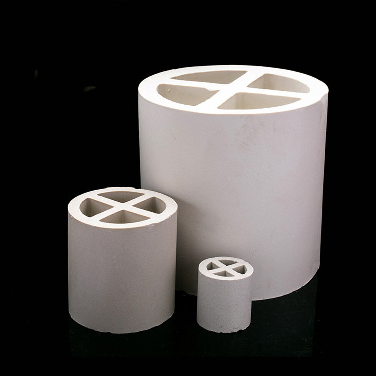 Ceramic Cross Partition Ring Porcelain for distillation column ...