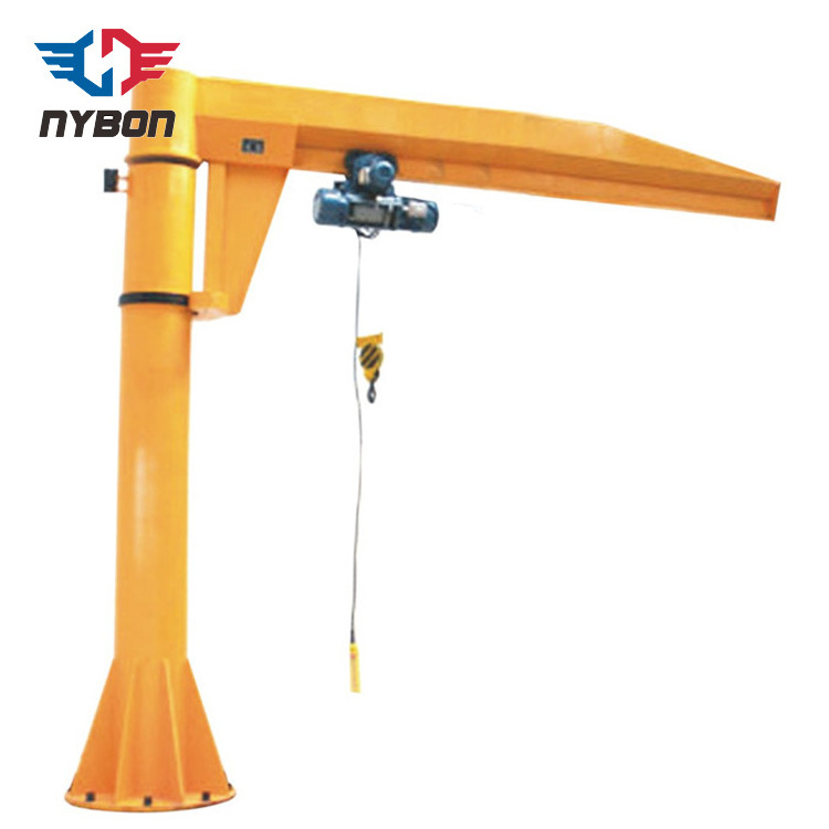 10 ton electric hoist jib crane with cantilever swinging loading arms ...