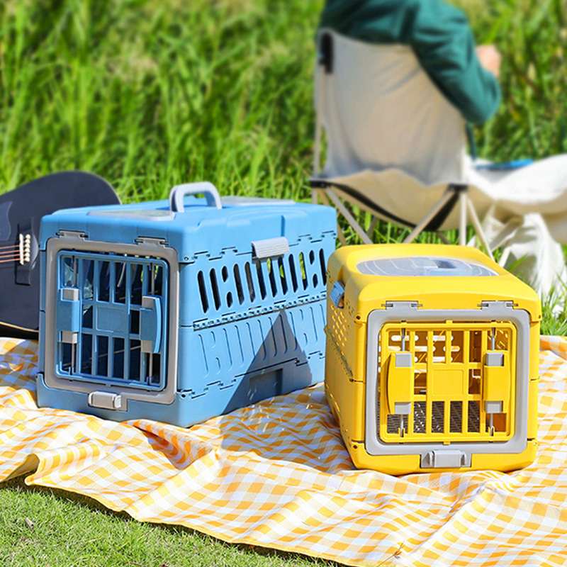 Hot Selling Two-Door Large Dog & Cat Kennel Airline Approved Pet ...