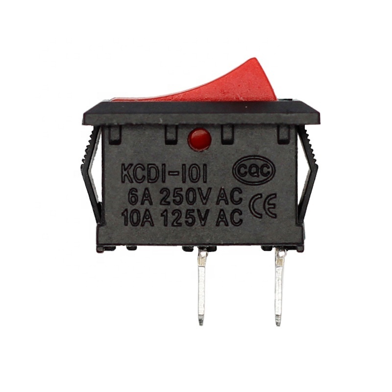 125V 10A 2pin red square coffee machine rocker switches | Bestsuppliers.com