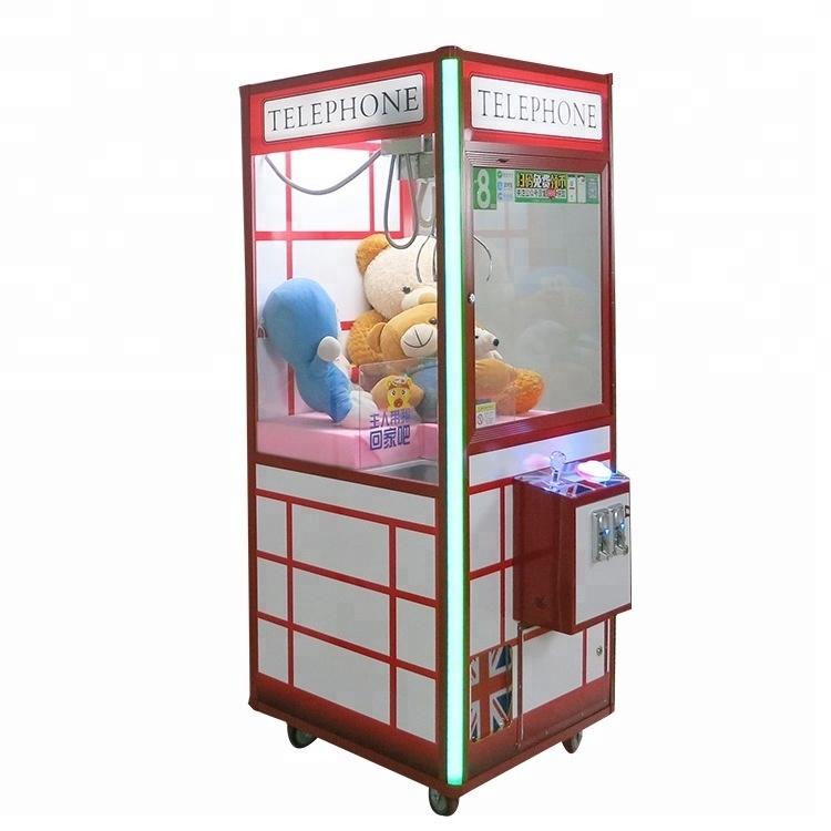 key master arcade crane claw machine coin operated game machine ...