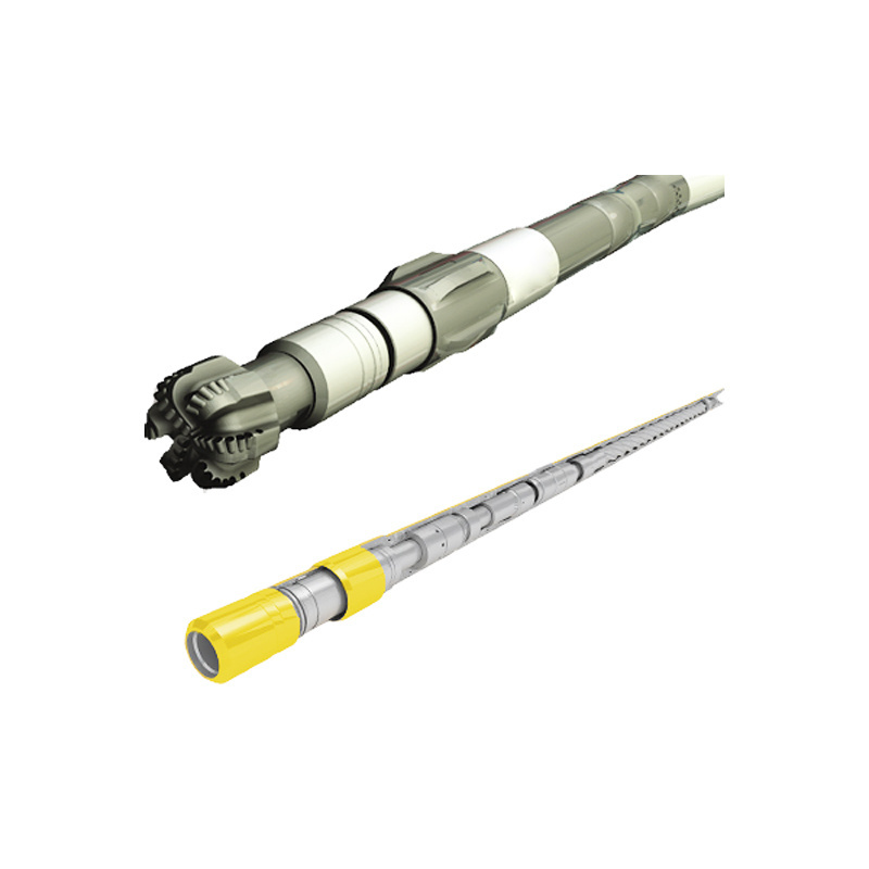 Drilling Mud Motor long tail Downhole Screw Mud Motor with drill bit ...