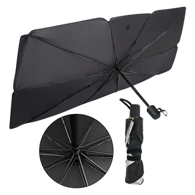 Brand Logo Car Windshield SunShade Umbrella Folding Car Umbrellas Cover Uv Block Car Front Window Parasol For Promotion BestSuppliers