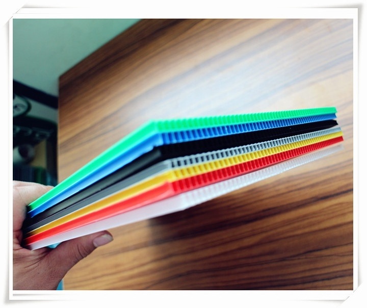 polypropylene corrugated plastic hollow board/Eco-friendly colorful 4x8 ...