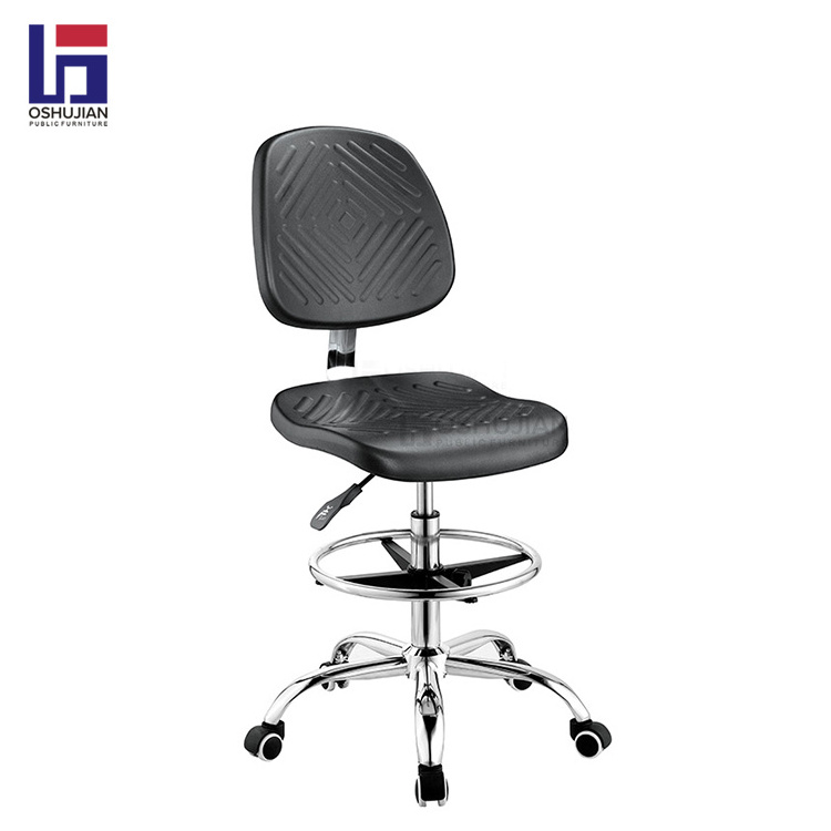 school microbiology lab furniture science adjustable lab esd stool ...