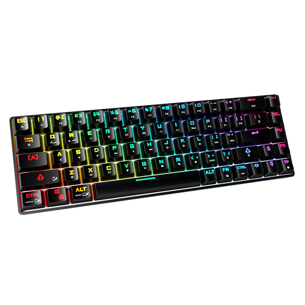 ODM Custom Teclado DK68 OUTEMU Switch 68-Key 3 mode Computer Mechanical ...
