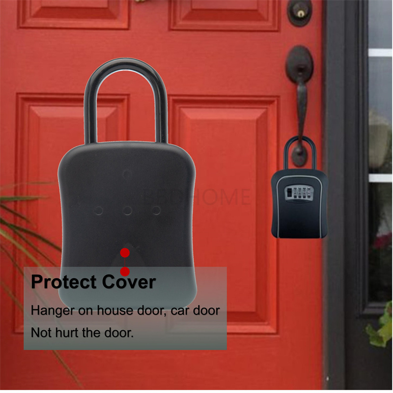 black portable outdoor beach safe sercurit holder Digital lockbox ...