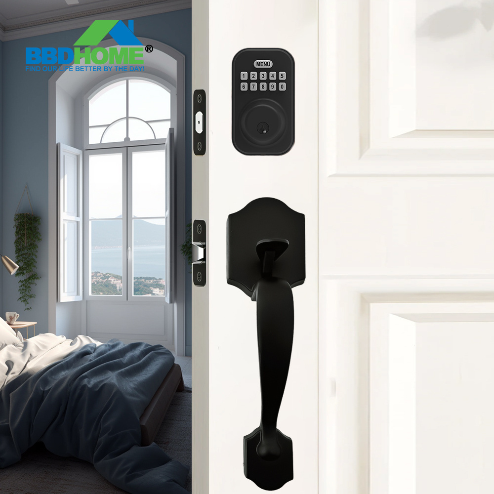 BBDHOME High Security Deadbolt Door Lock Smart Keyless Entry Door Lock ...