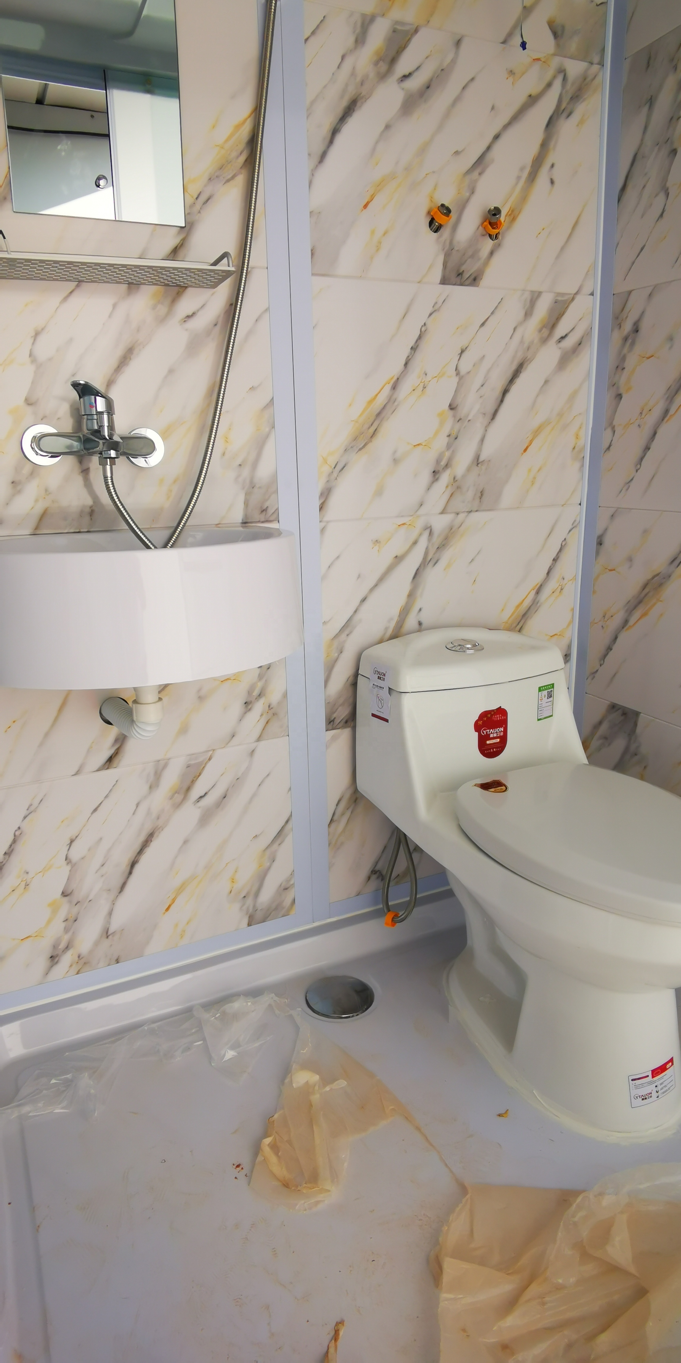 Integrated design prefabricated bathroom modular prefab bathroom pod ...