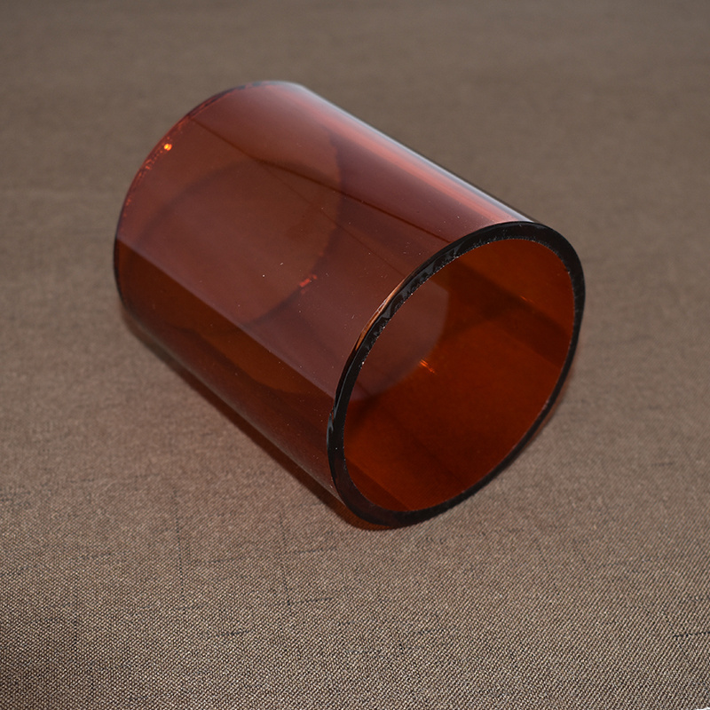 Brown Colored Borosilicate Glass Pipe for rods pyrex tubing pipe ...