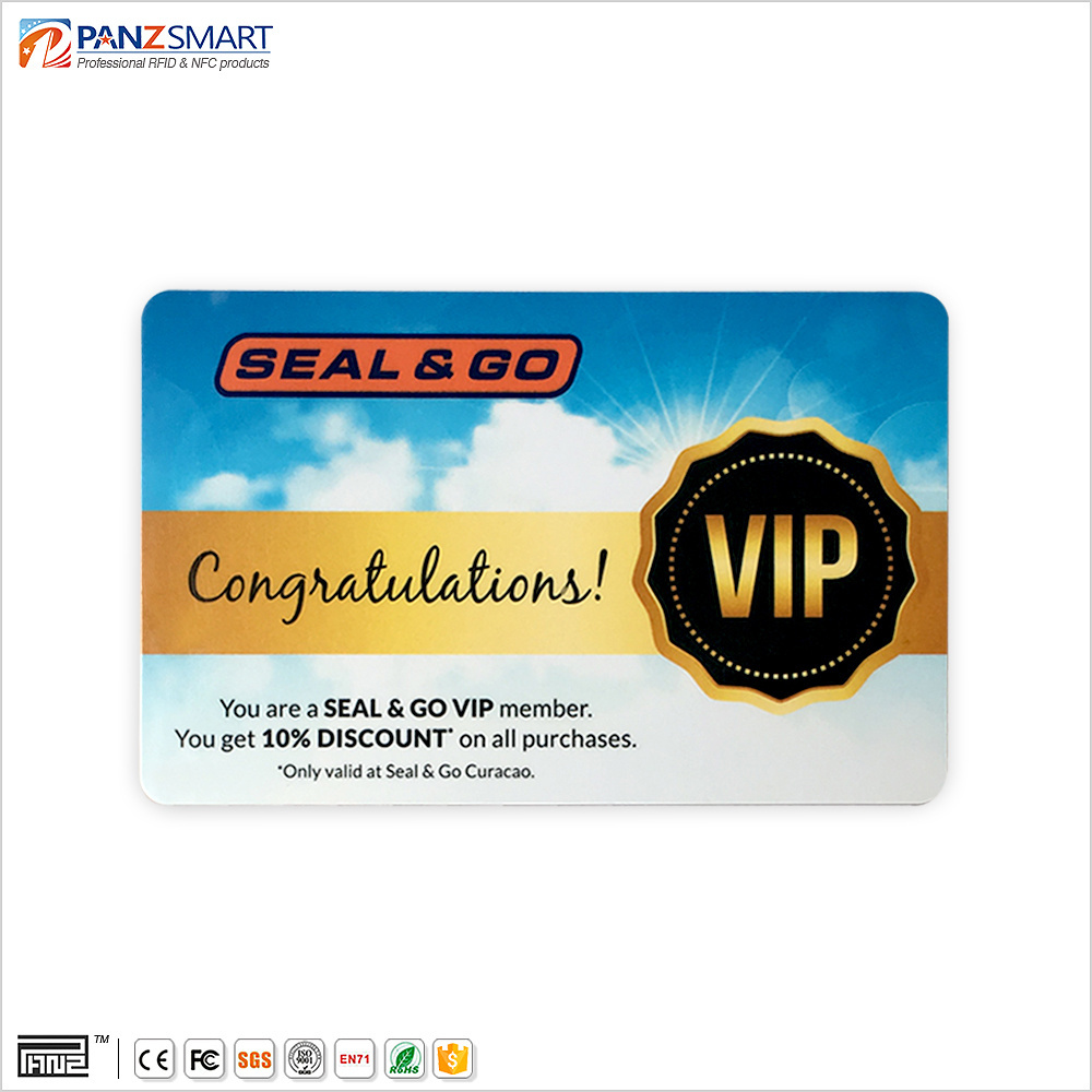 Custom serial number credit card gold stamp PVC card of embossed ...