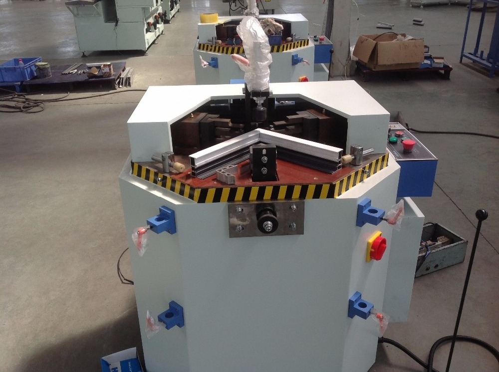 aluminium window frame making corner crimping machine aluminum profile ...