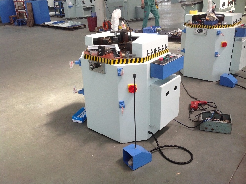 aluminium window frame making corner crimping machine aluminum profile ...