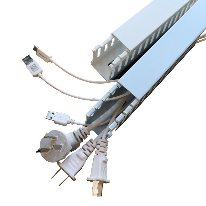 PVC Wire Tray Slotted Cable Trunking Duct Customized Waterproof ...