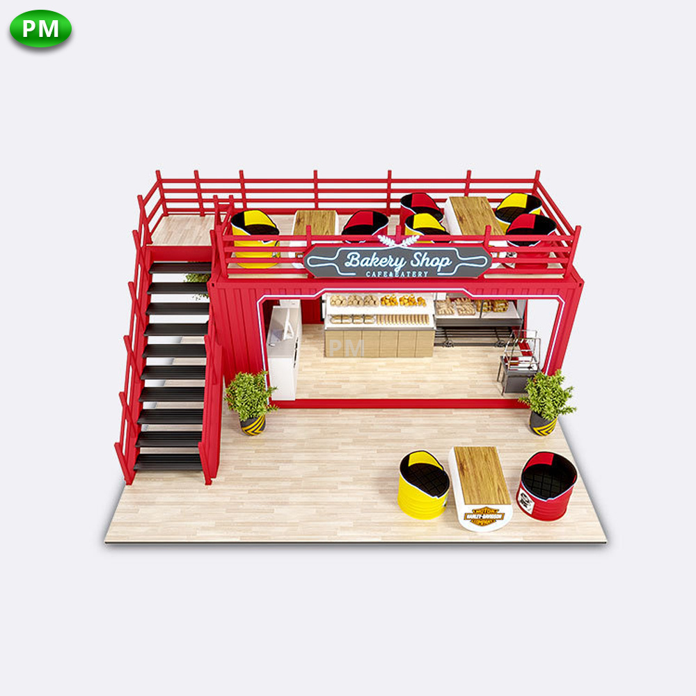 Module Steel Buildings Pop Up Coffee Bar Mobile Beer Garden House Shop ...